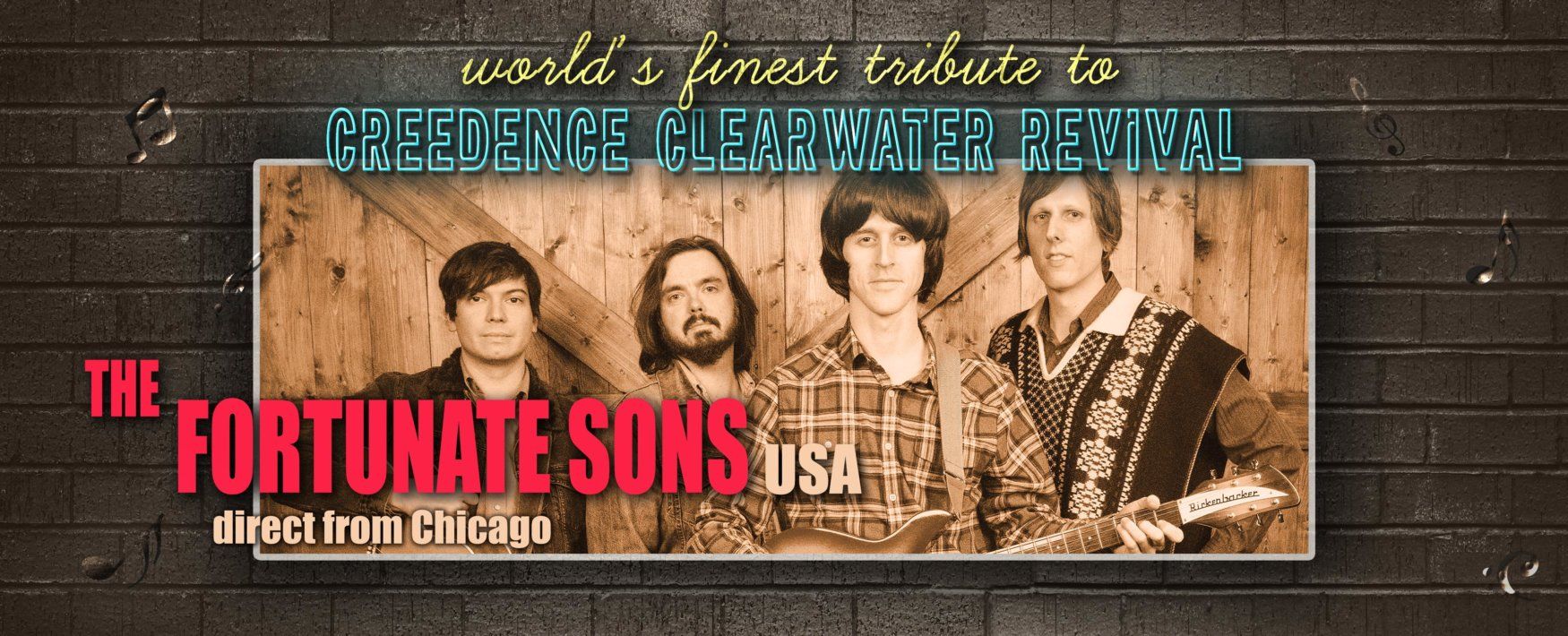 The Fortunate Sons (USA) | A Tribute to Creedence Clearwater Revival ...
